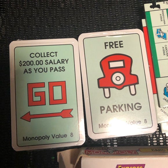 Parker Brothers | Toys | 993 Monopoly Express Card Game Mint 521 3 Or ...